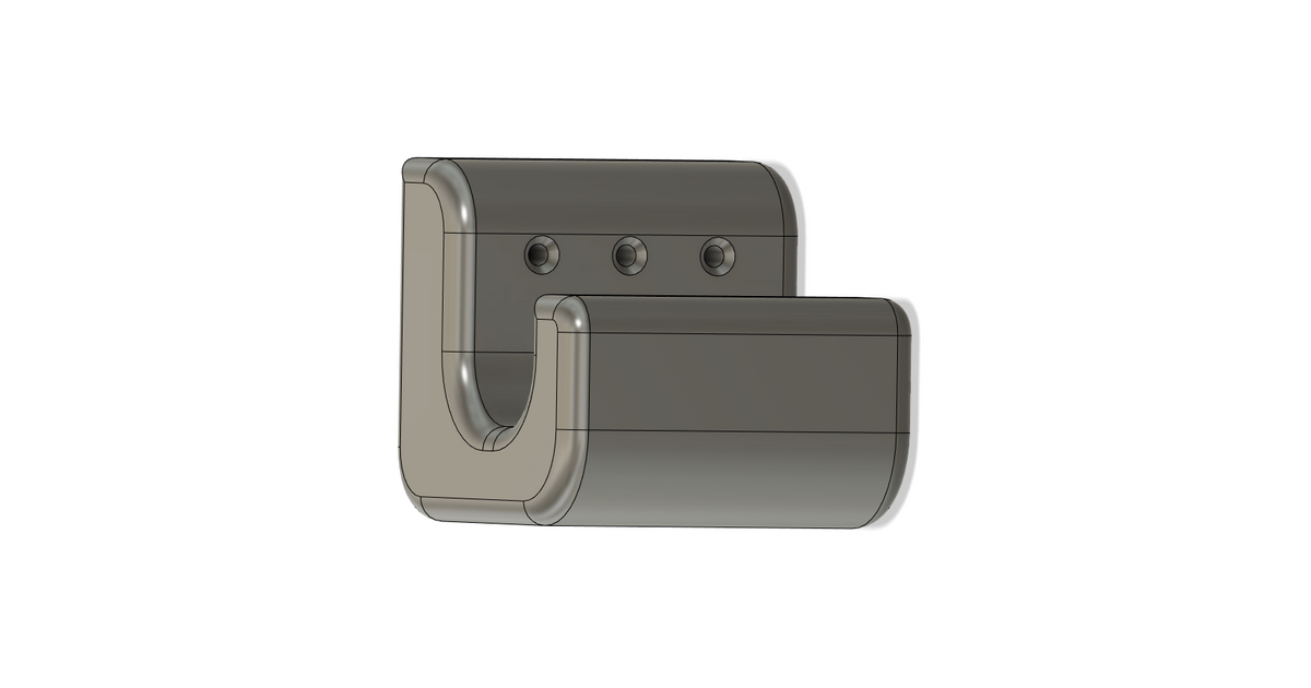 compost bin wall holder by UBS | Download free STL model | Printables.com