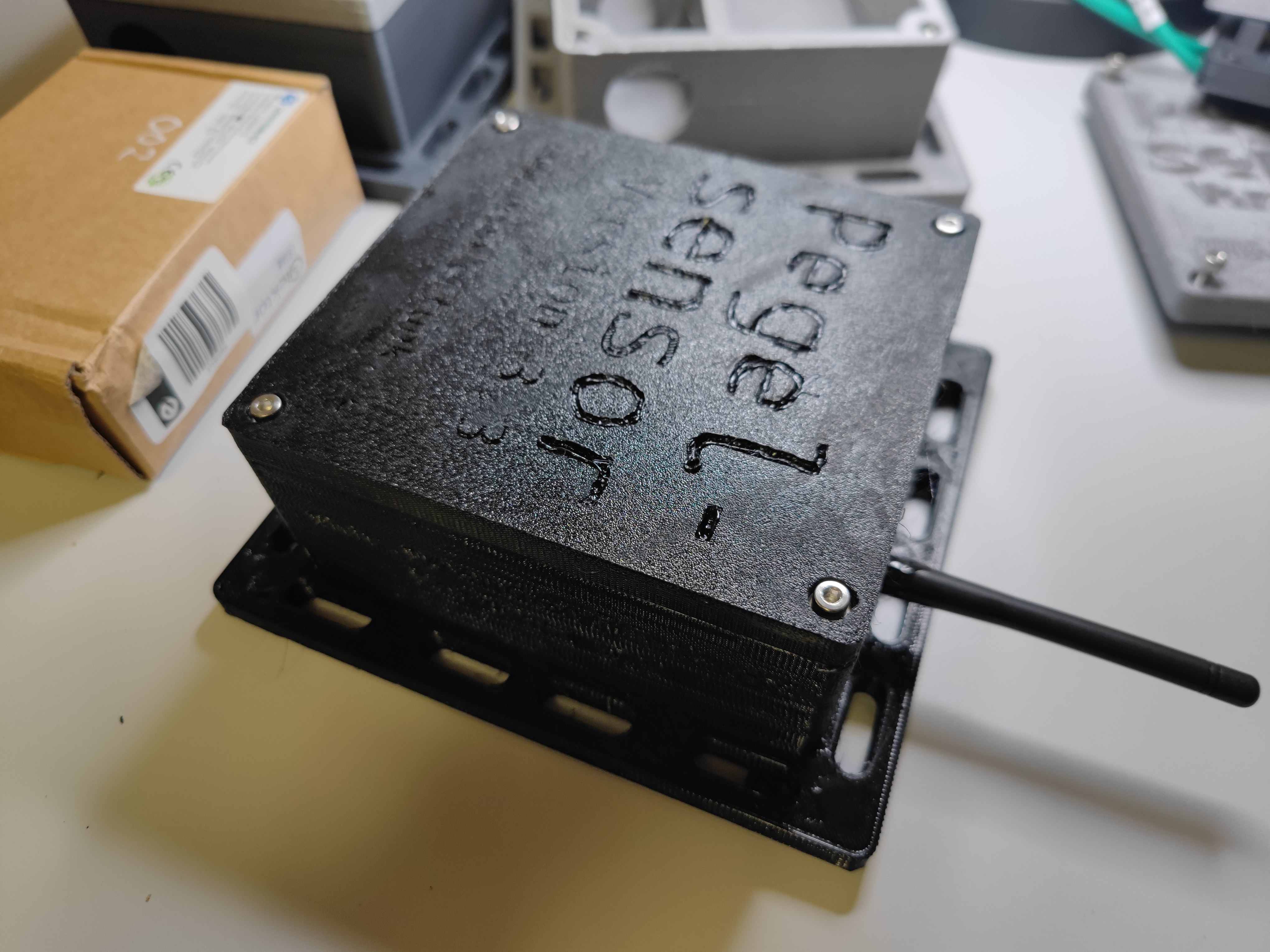 outdoor housing for LoraWAN sensor Dragino-LDDS75 by ideenwerk.me ... outdoor housing for LoraWAN sensor Dragino-LDDS75 by ideenwerk.me ...