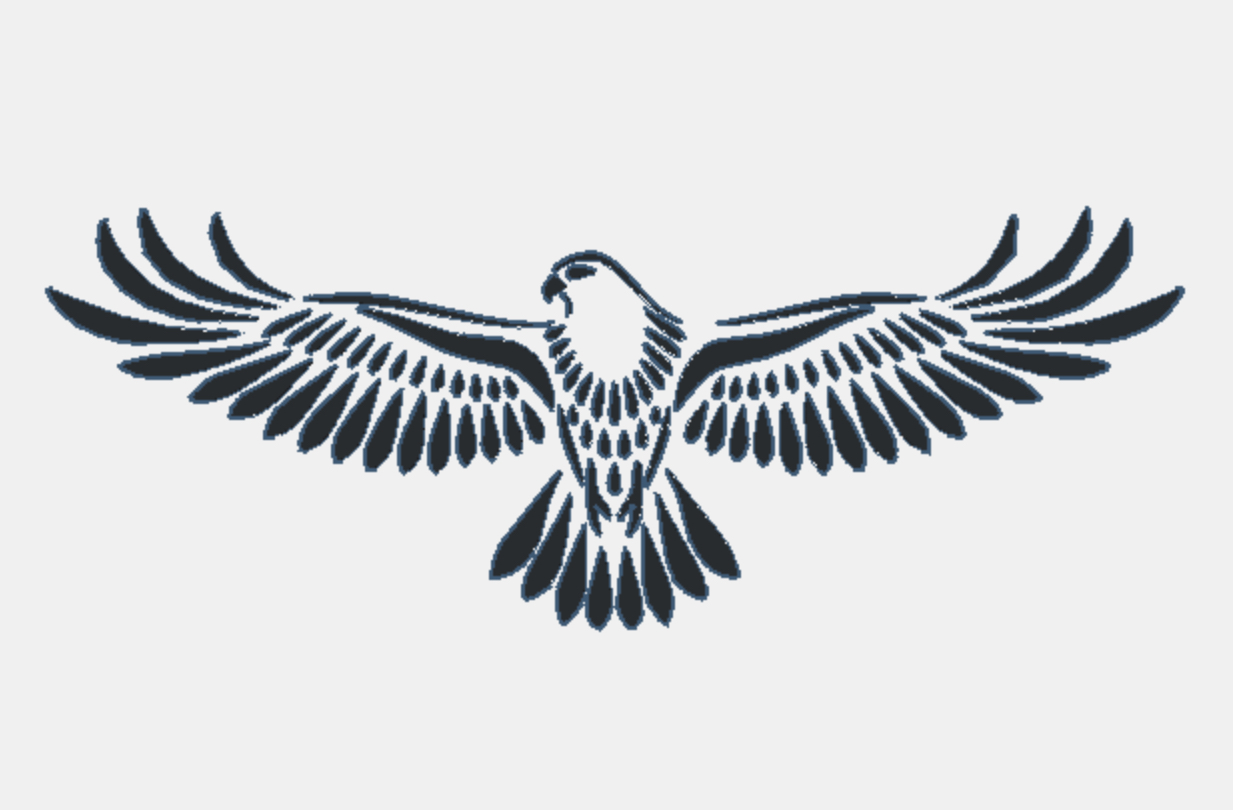 Eagle stencil por 3DPrintingStudio | Descargar modelo STL gratuito ...