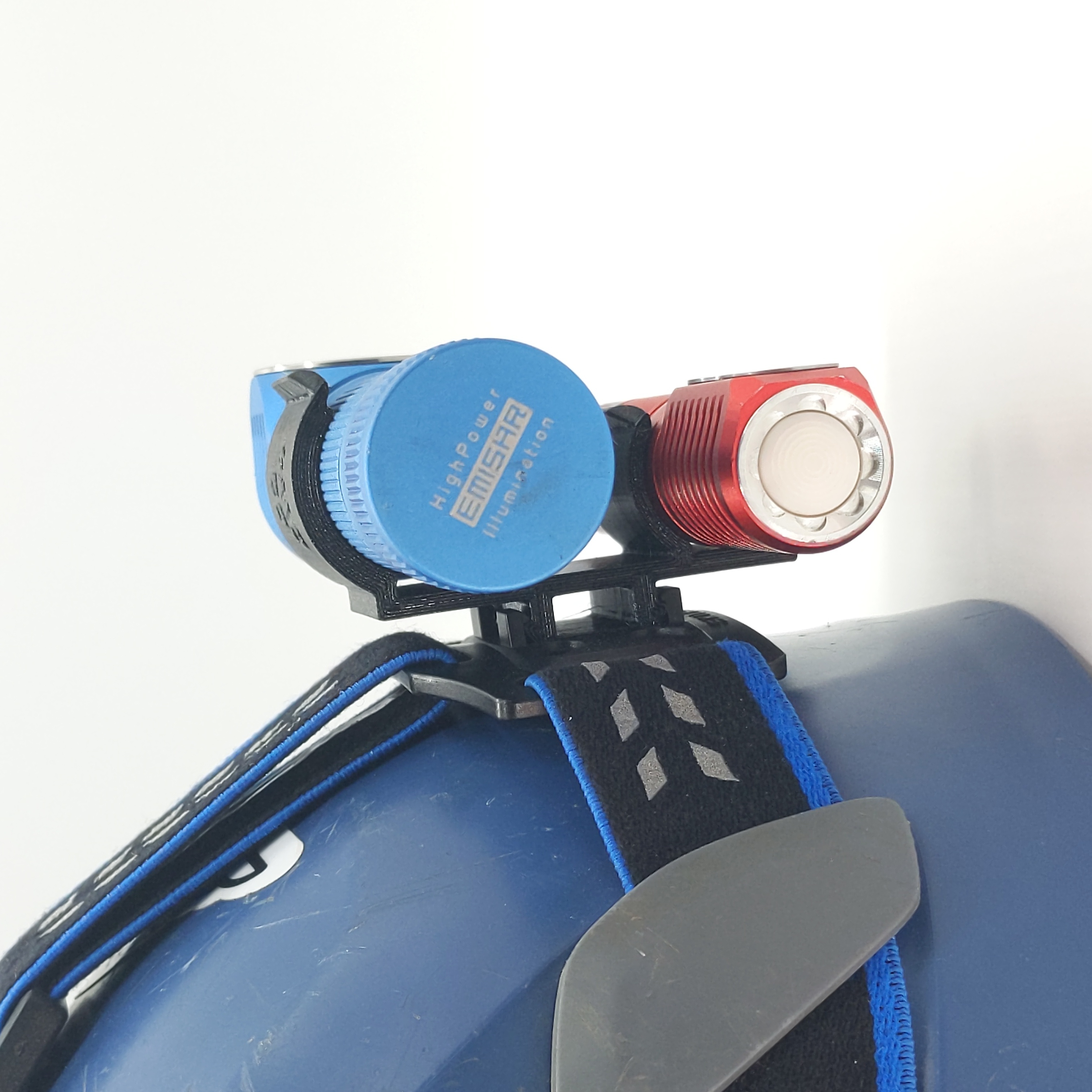 Skilhunt HB3 headband mount for Emisar DW4 and Emisar D2 by Spicy3d ...