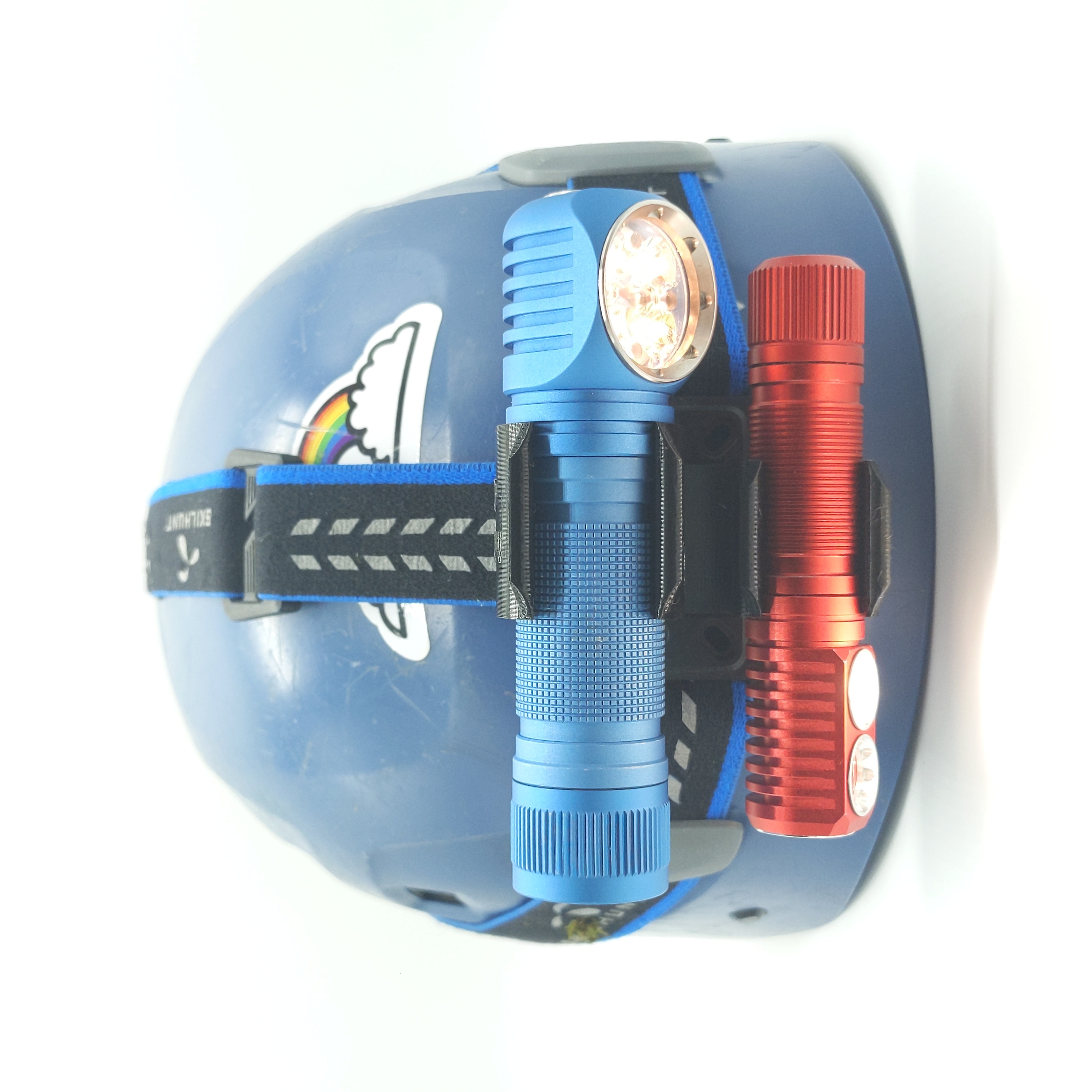 Skilhunt HB3 headband mount for Emisar DW4 and Emisar D2 by Spicy3d ...