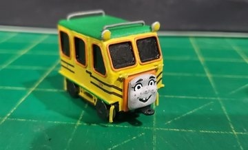 Ho/Oo Railspeeder (Bachmann Gandy dancer shell w/rolling stock) by ...