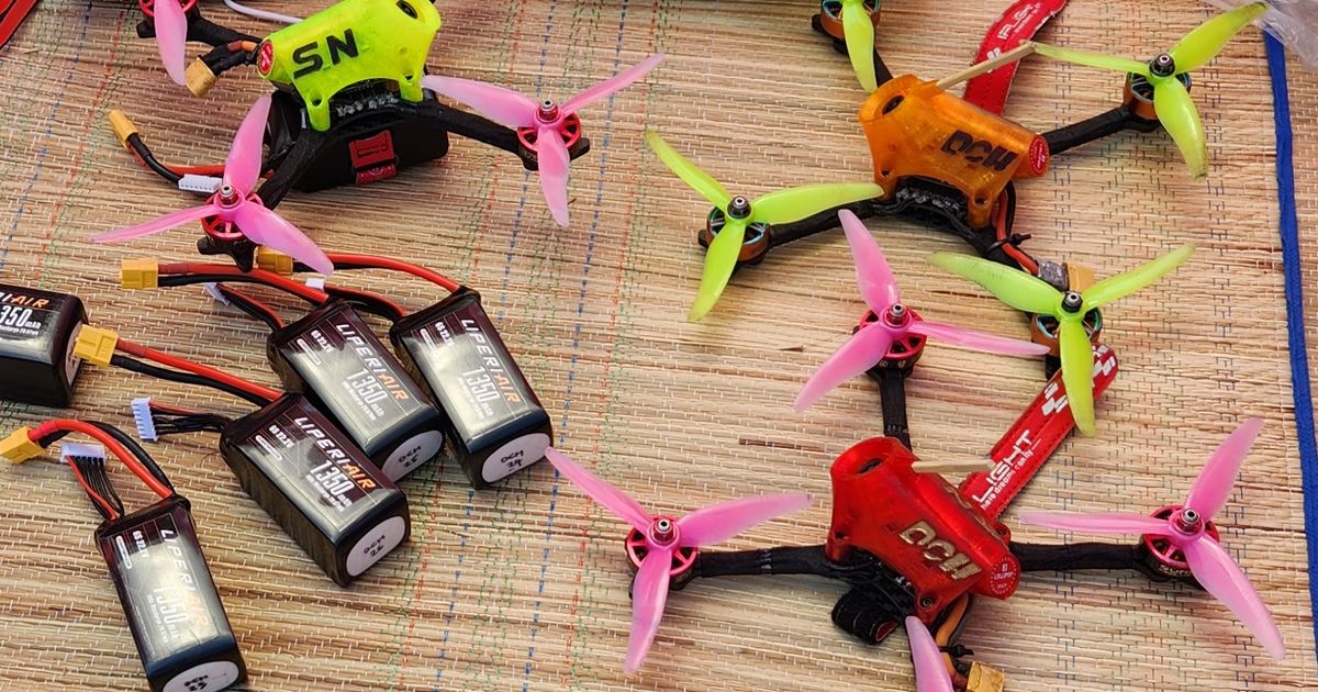 Open Racer TPU Canopy with Cam Locker by DCHFPV | Download free STL ...