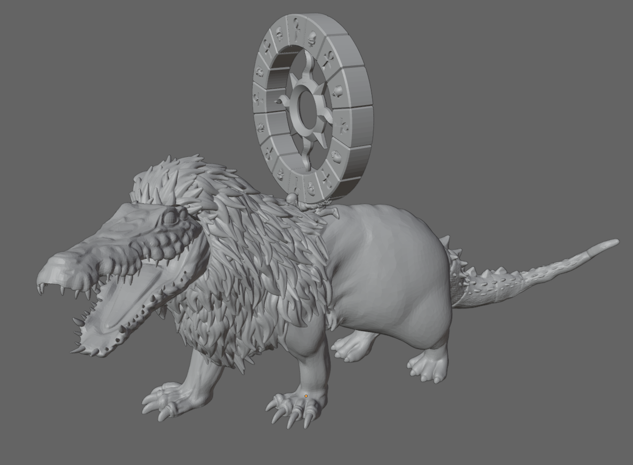 Ammit Vortex Beast by Freshmeat | Download free STL model | Printables.com