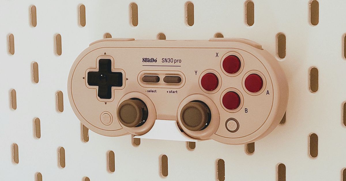 8bitdo SN30 Pro SKADIS mount by Olo Deepdelver | Download free STL ...
