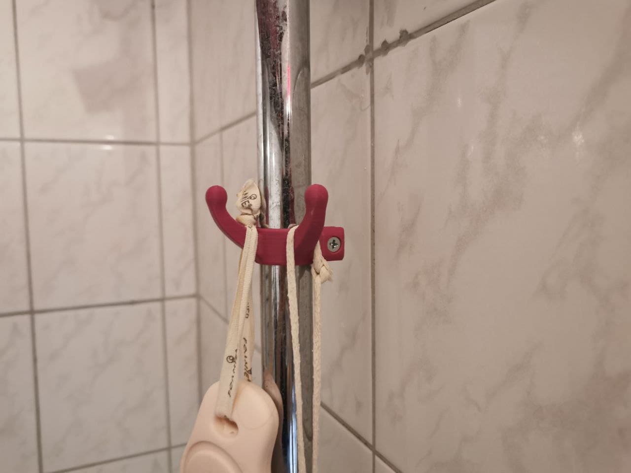 Shower Bar Hook by Tom | Download free STL model | Printables.com