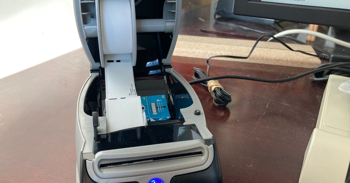 Spindle compatible with Dymo LabelWriter by galactic | Download free ...