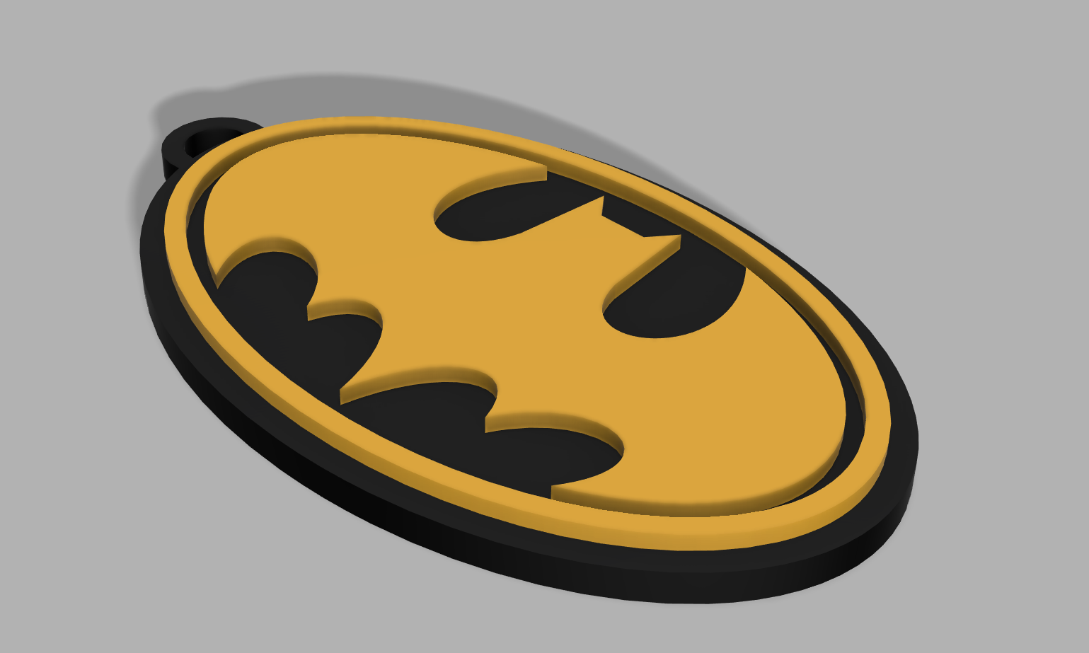 Batman Key Chain Logo by Aizenrath | Download free STL model ...
