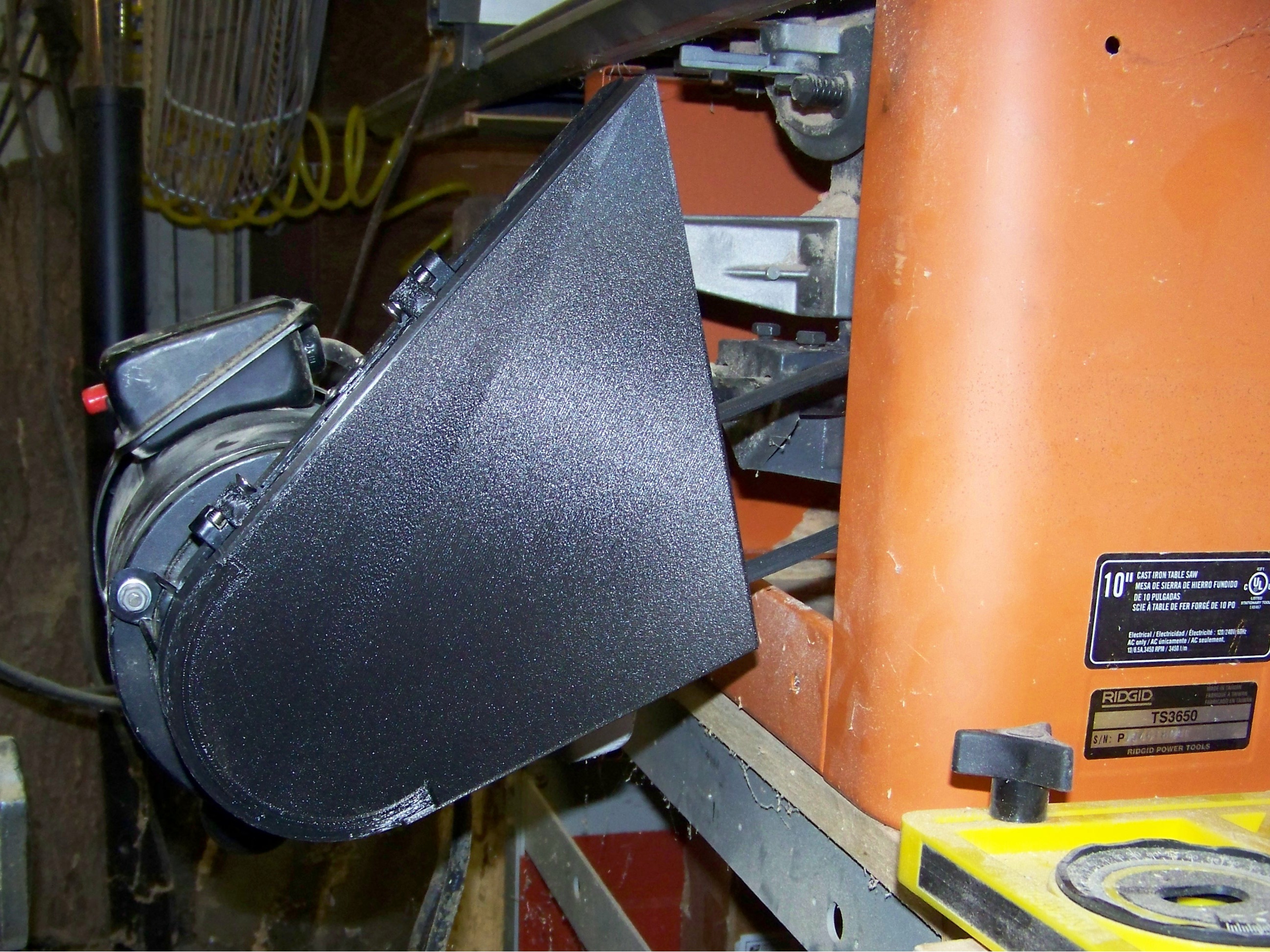 Ridgid TS3650 10" Table Saw - Drive Belt Cover by JEO | Download free ...