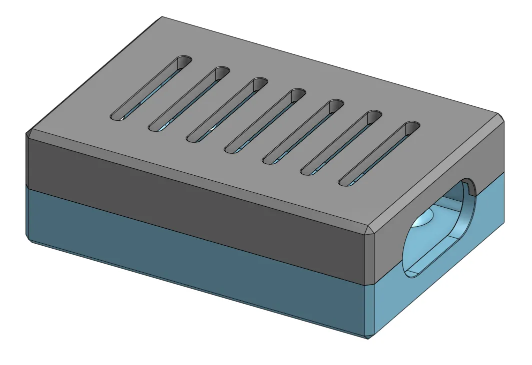 PC817 2 Channels OptoCoupler Enclosure by slabua | Download free STL ...