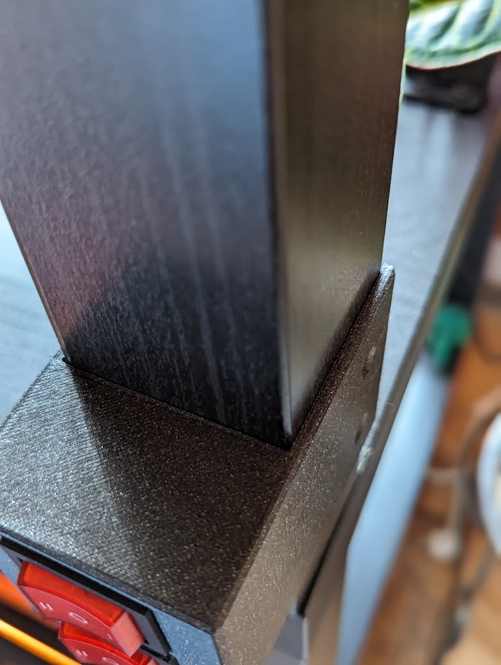 Ikea lack leg mount for two double rocker switches by Stefan Toczek ...