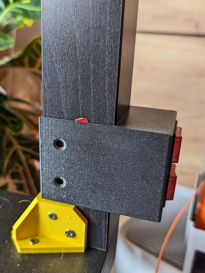 Ikea lack leg mount for two double rocker switches by Stefan Toczek ...