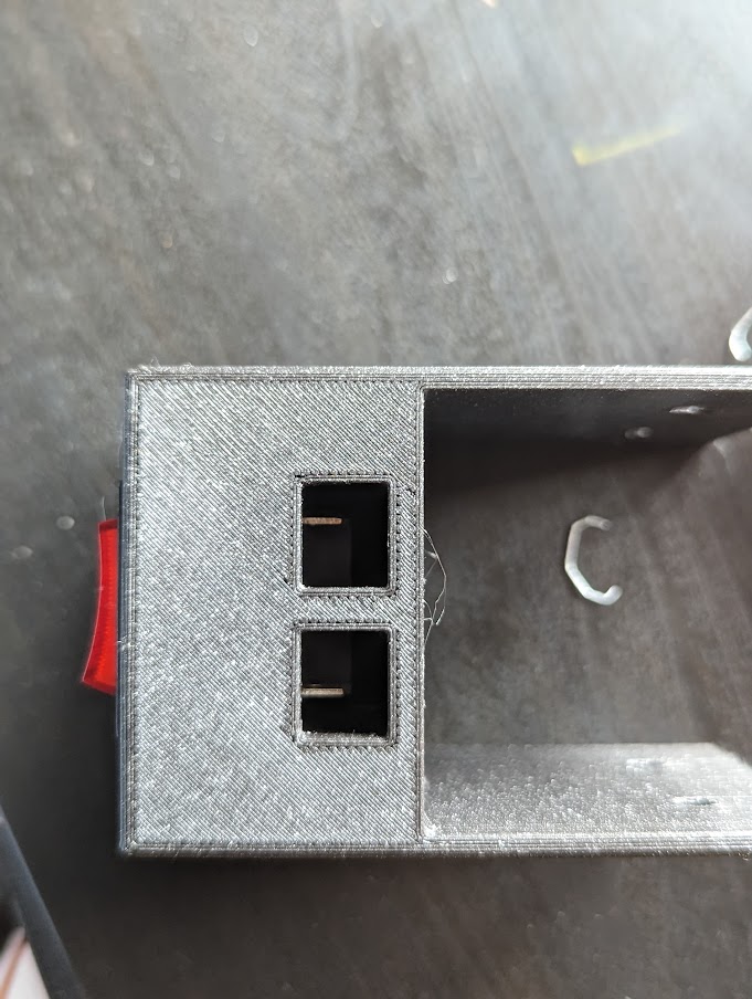 Ikea lack leg mount for two double rocker switches by Stefan Toczek ...