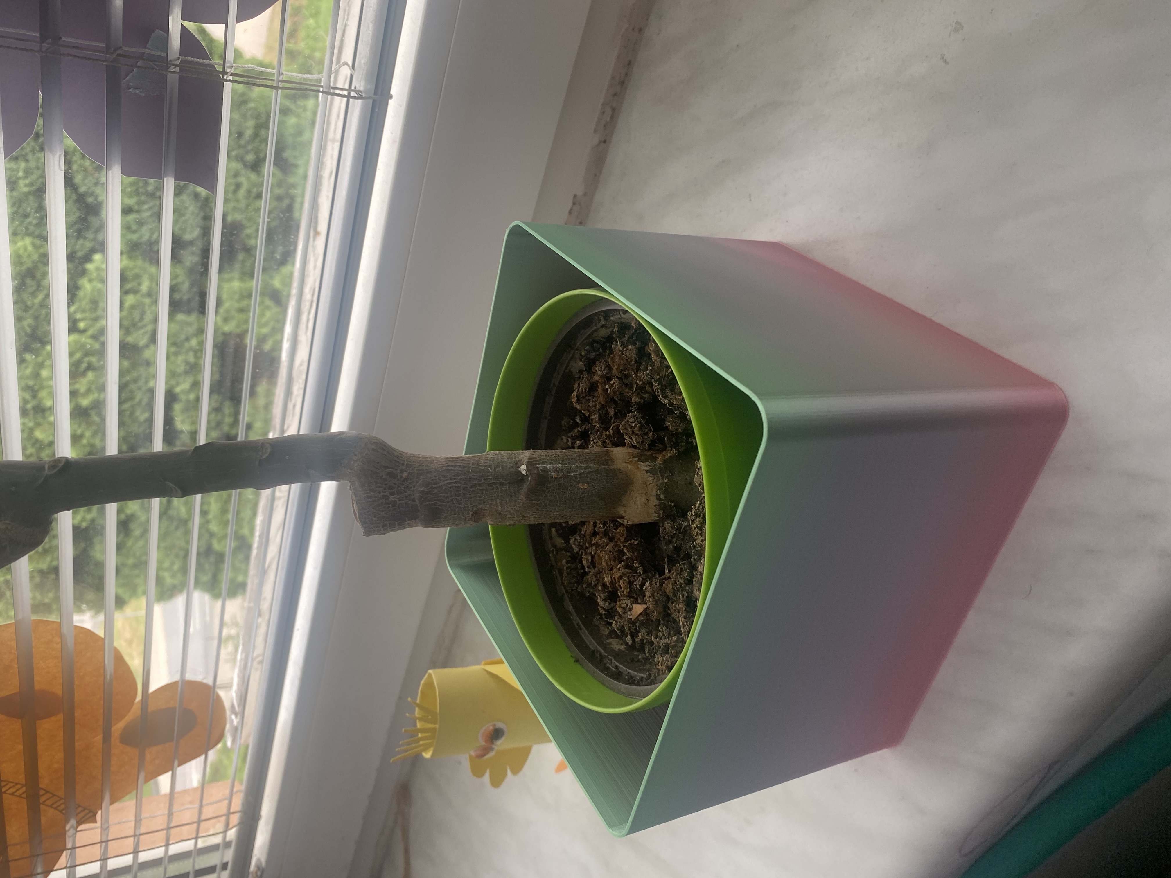Scalable square desk trash bin / flower pot by PraetorianCZ | Download ...