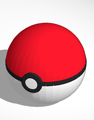 pokeball by 1 star shorts YT | Download free STL model | Printables.com