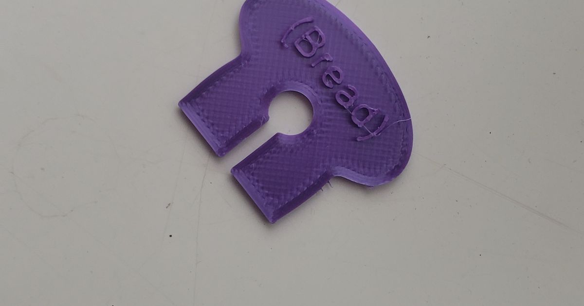 Bread Bread Clip by TeagueDesigns | Download free STL model ...