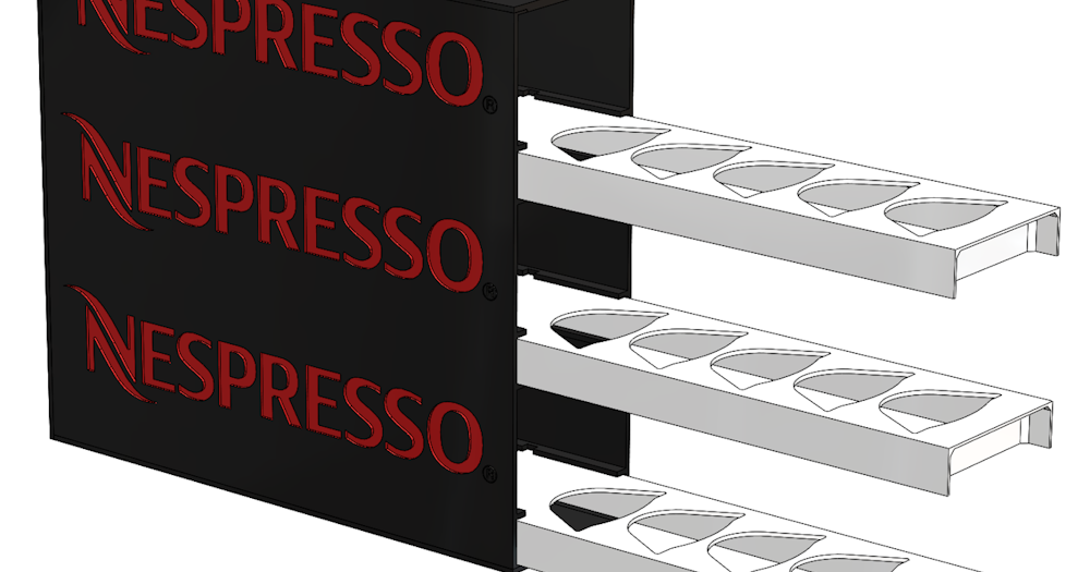 Nespresso por Marc Brodeur | Descargar modelo STL gratuito | Printables.com