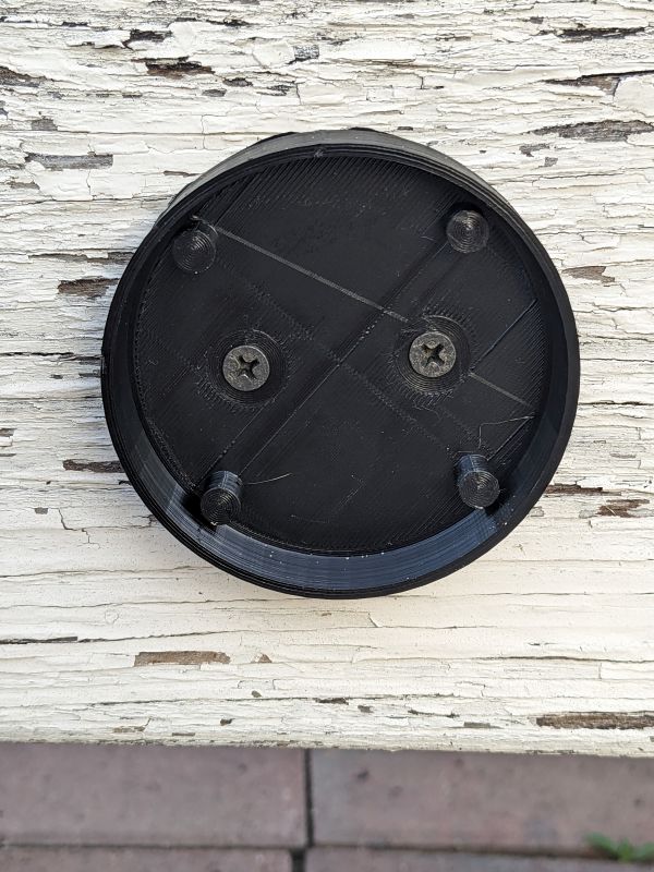 Solar Ground Light Plate by lion7718 | Download free STL model ...