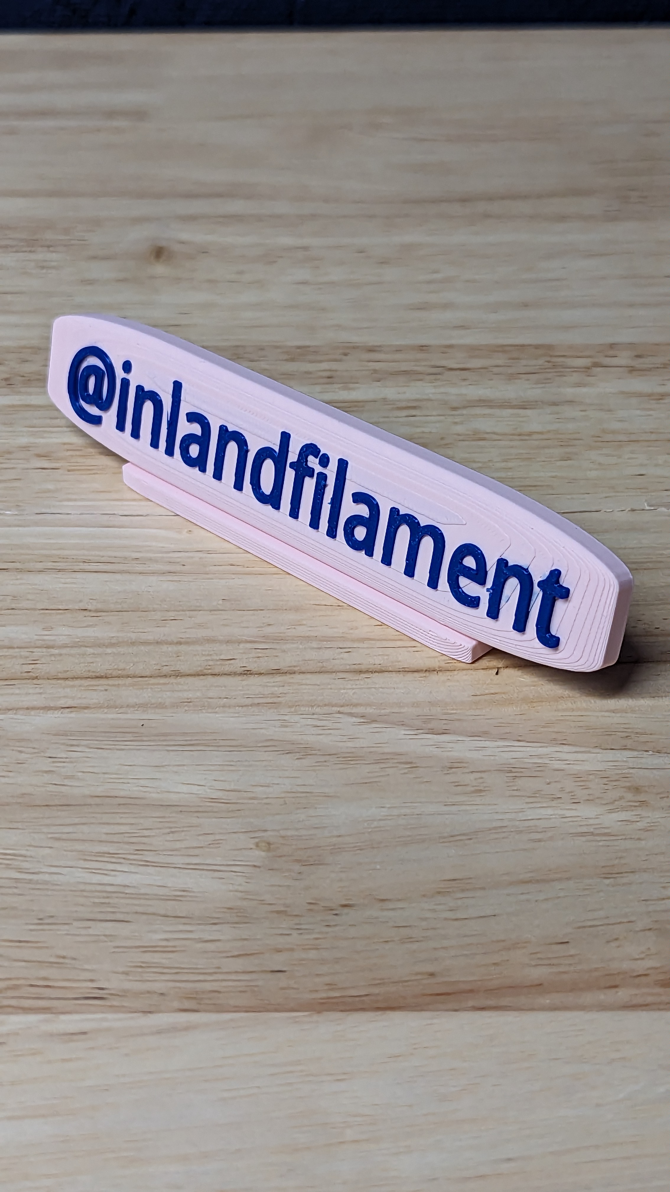Inland Filament Deskplate by Micro Center | Download free STL model ...