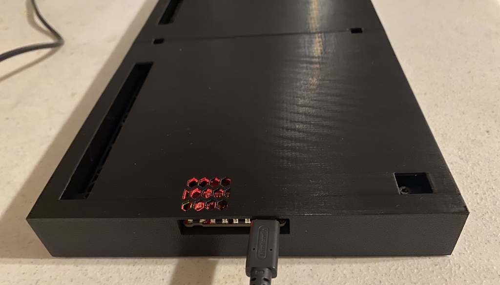 LED Matrix Frame for 32x64 P5 LED Panel by AfterTen | Download free STL ...