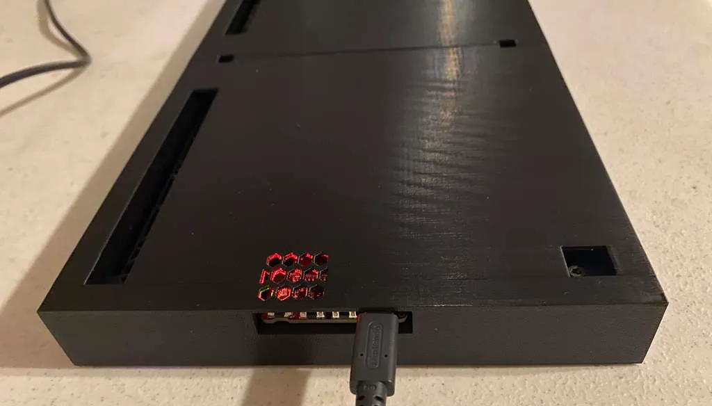 LED Matrix Frame for 32x64 P5 LED Panel by AfterTen | Download free STL ...