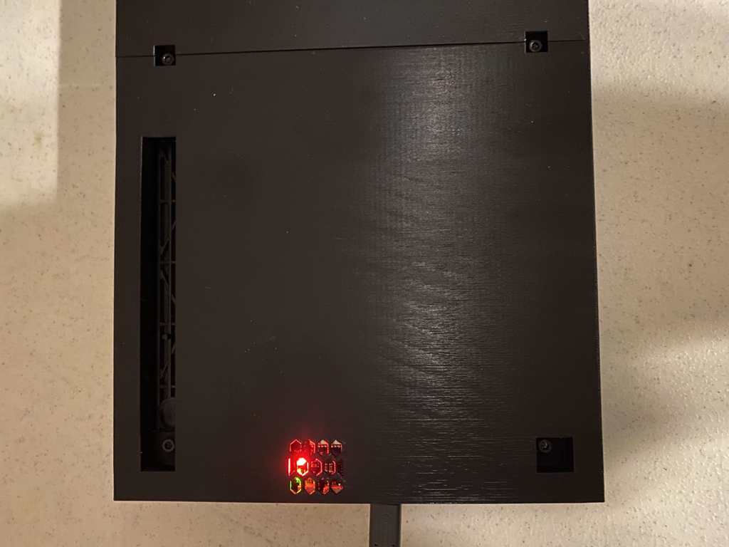 LED Matrix Frame for 32x64 P5 LED Panel by AfterTen | Download free STL ...