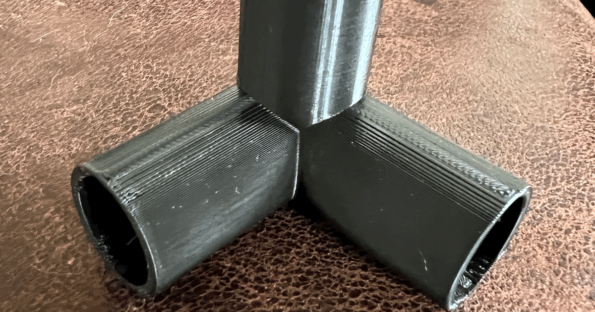 Three Way Corner by ManxSteve | Download free STL model | Printables.com