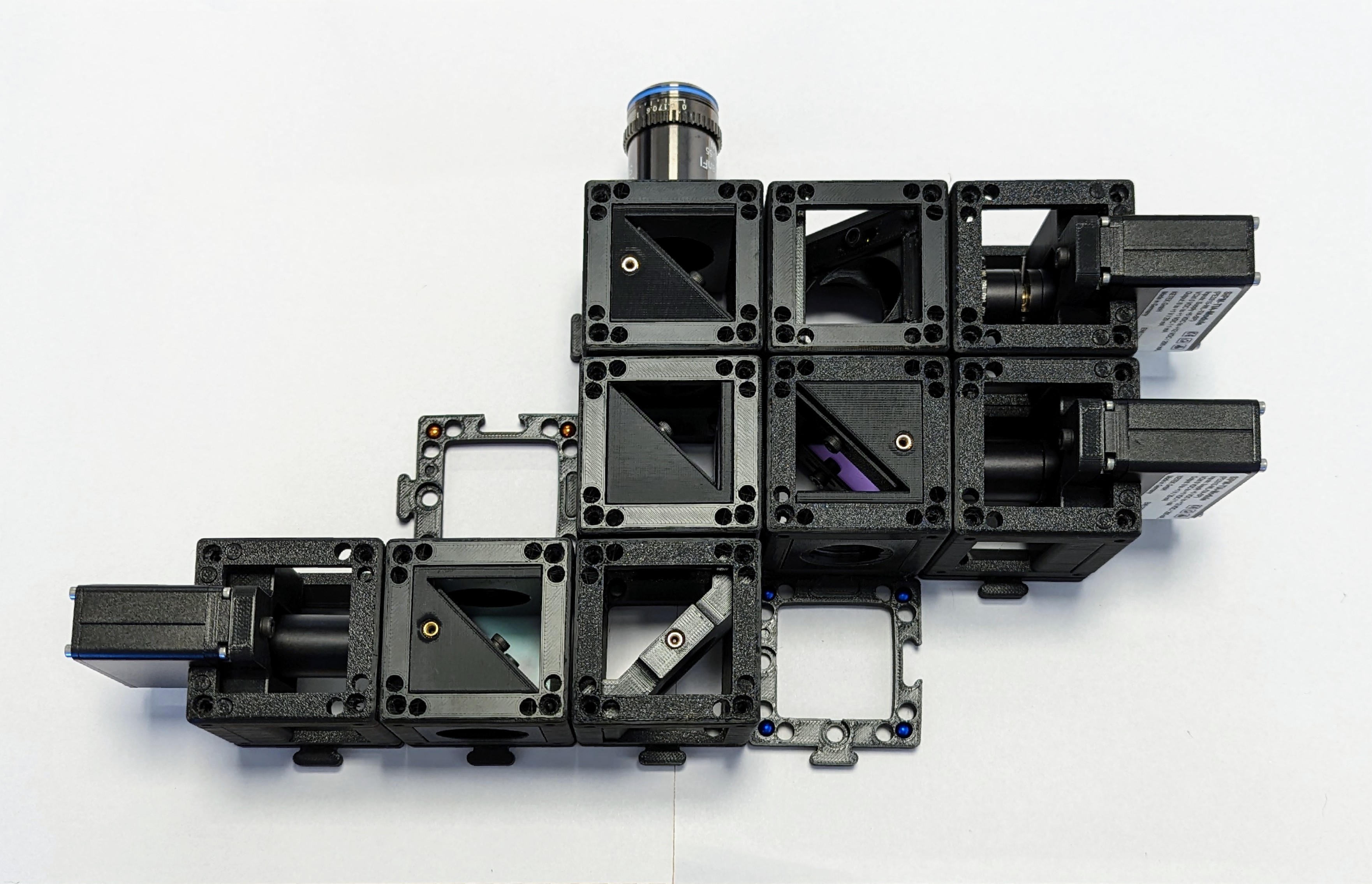 Optical filter cubes - openUC2 (improved) by LIBRE hub | Download free STL model | Printables.com
