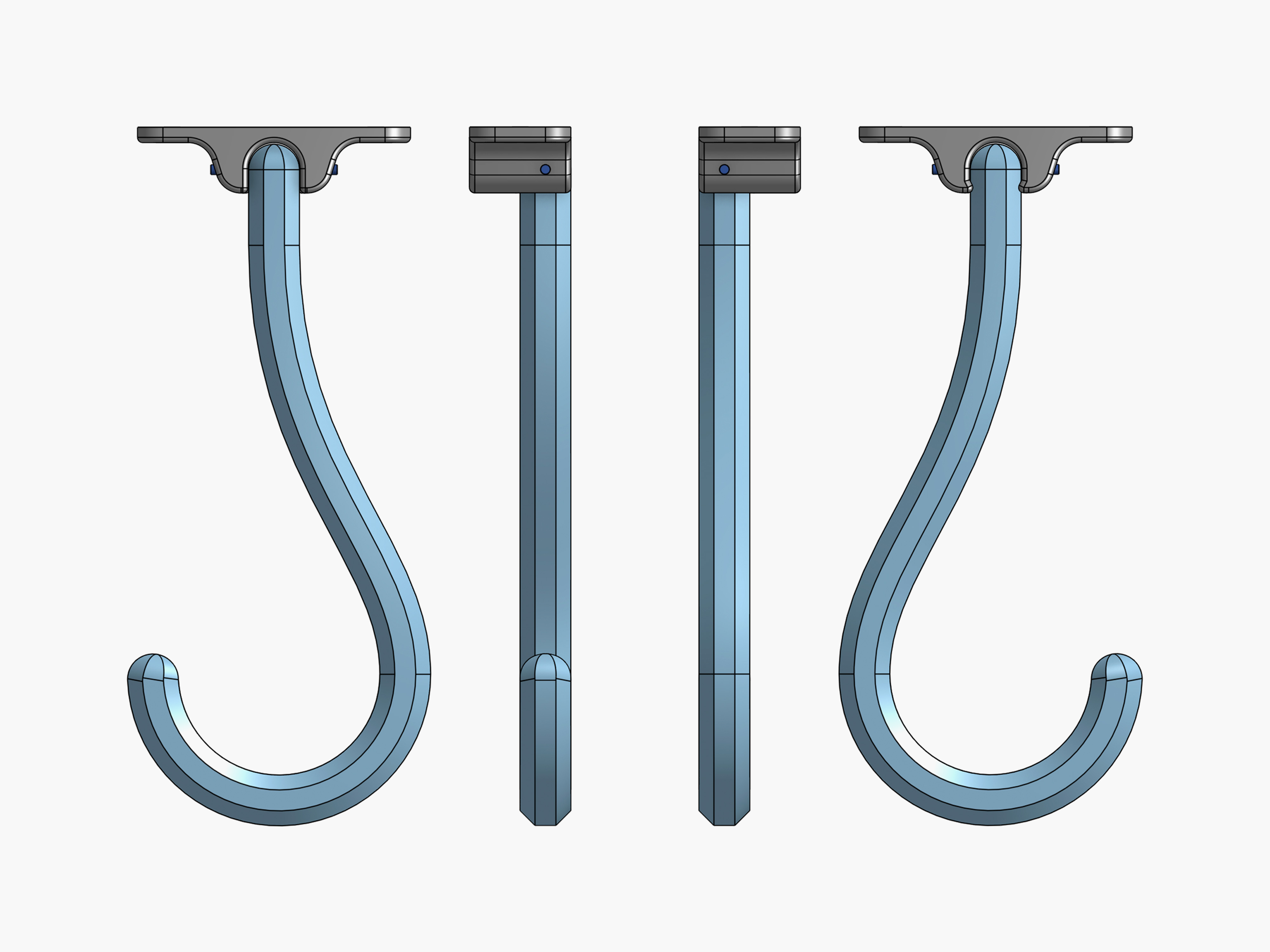 Snappy Fruit Hook por astrophage | Descargar modelo STL gratuito ...