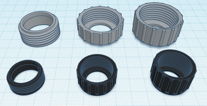 Motor Retainers BT-20 and BT-50 Estes compatible por Arogen67 ...