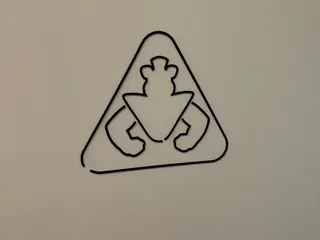 FNAF Security Breach Logo by PRINTER JAM | Download free STL model ...