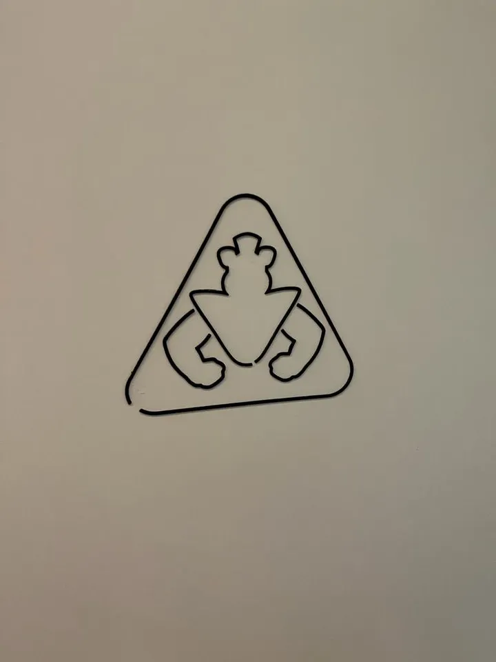FNAF Security Breach Logo by PRINTER JAM | Download free STL model ...