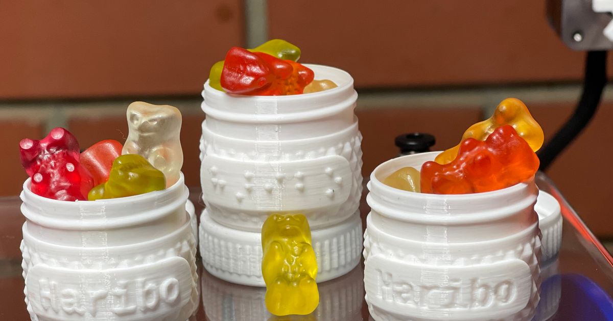 Screw top lid container optional label in text or braille and optional ...