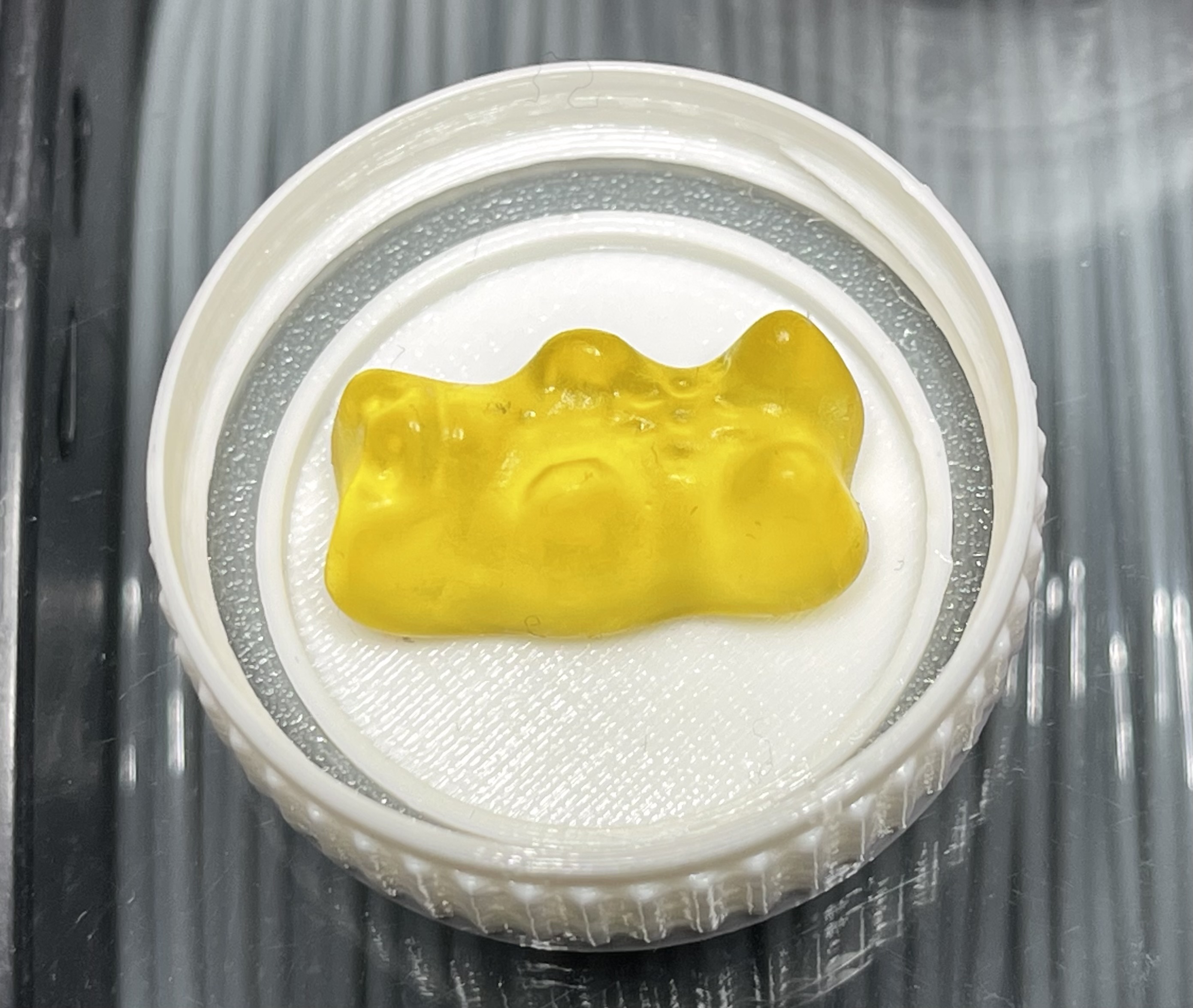 Screw top lid container optional label in text or braille and optional ...