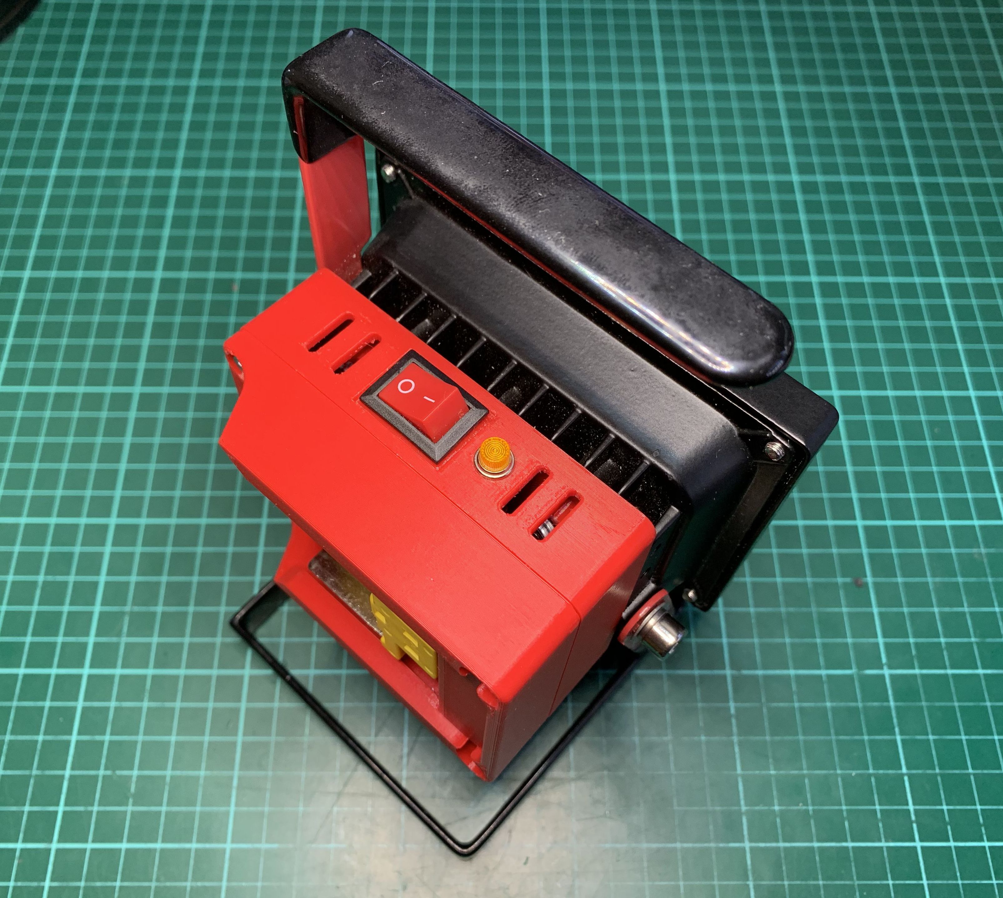 Red Work Light Mod by Wiseone | Download free STL model | Printables.com