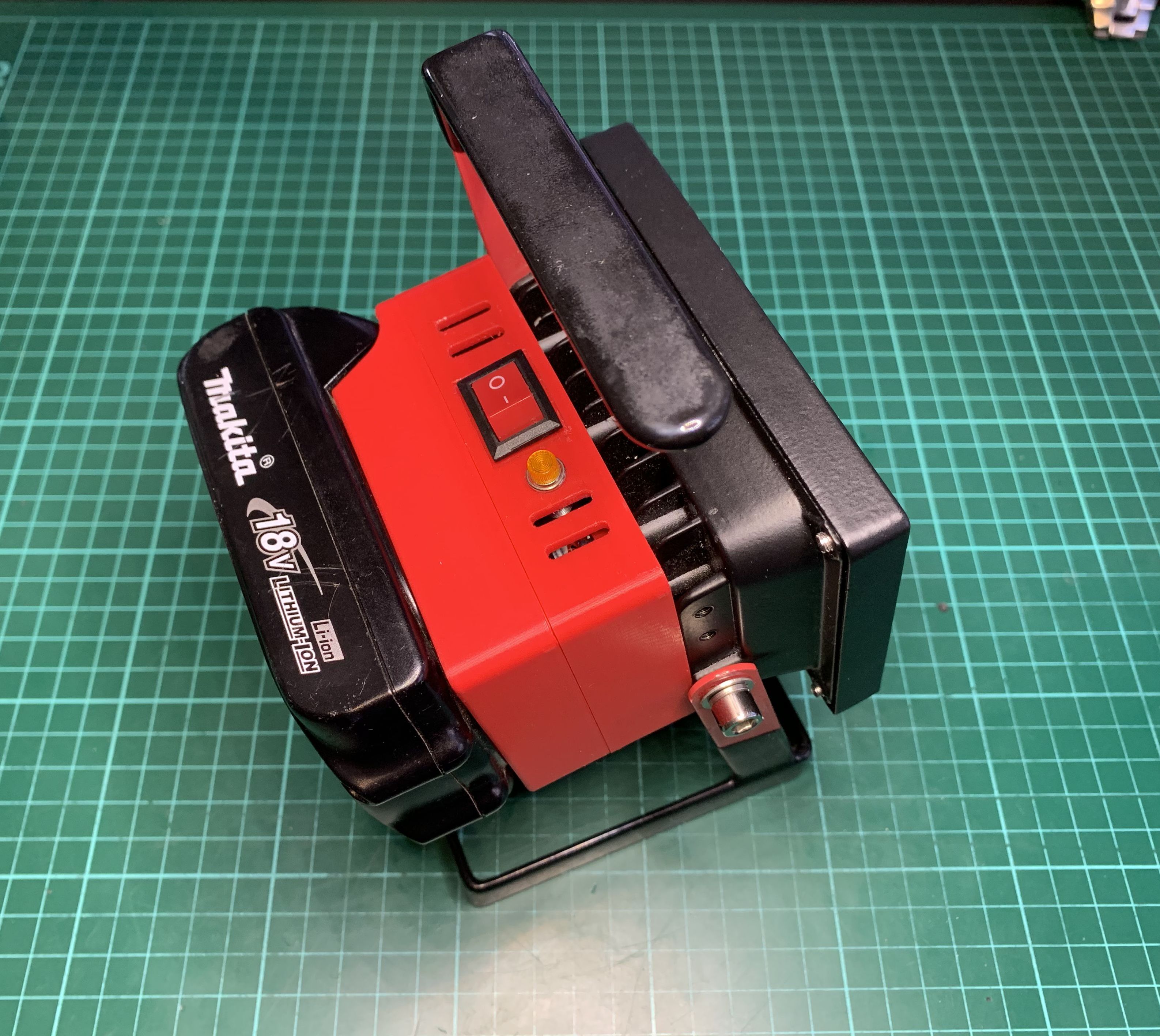Red Work Light Mod by Wiseone | Download free STL model | Printables.com