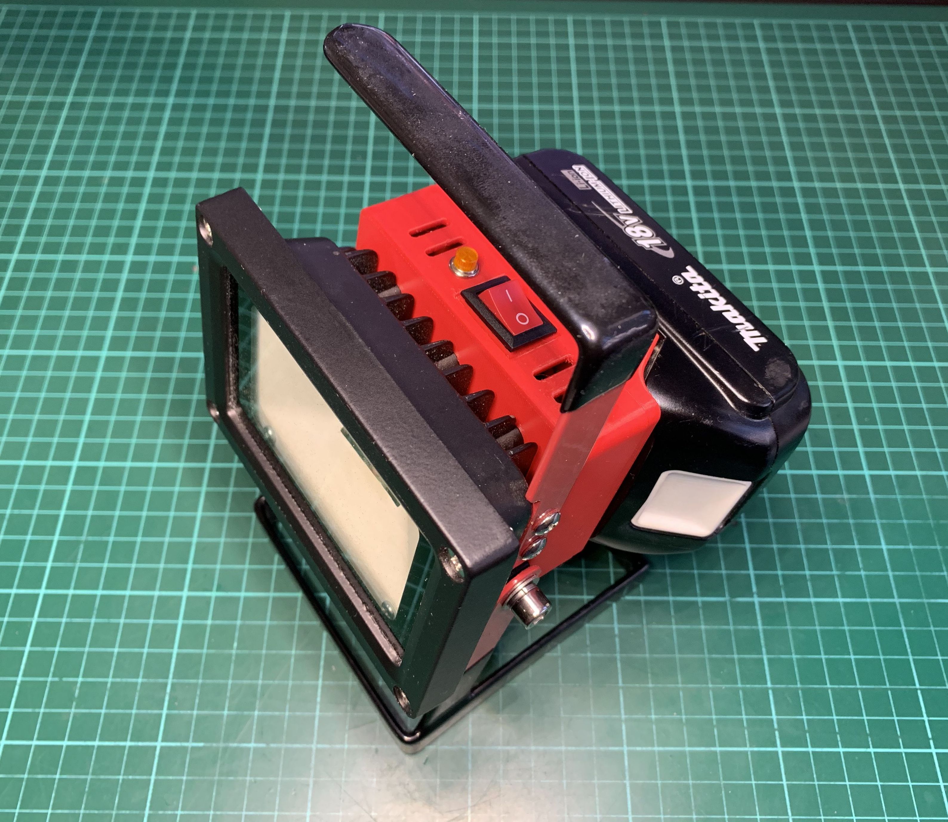 Red Work Light Mod by Wiseone | Download free STL model | Printables.com