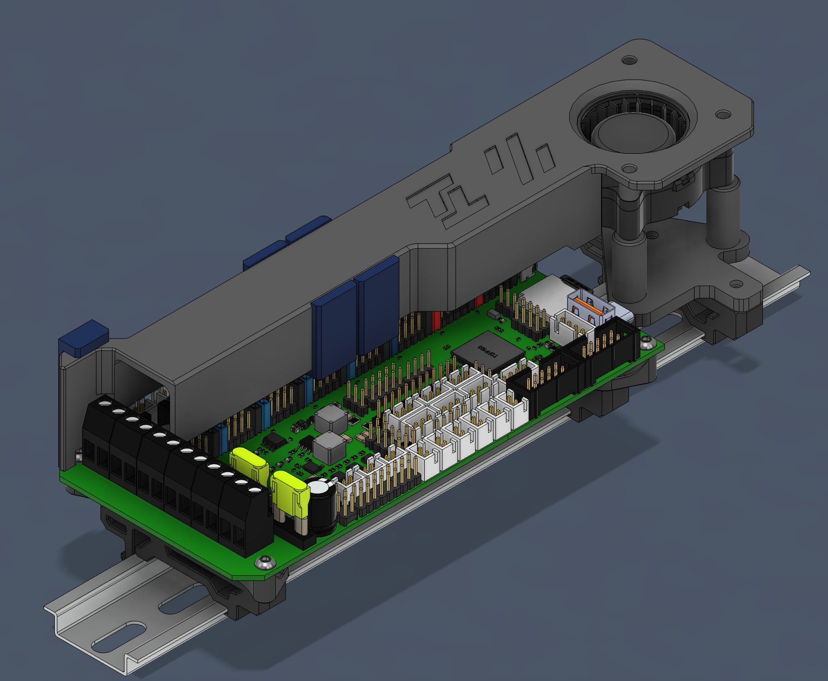 Fysetc Spider Stepper Driver Cooling von DoubleT | Kostenloses STL ...