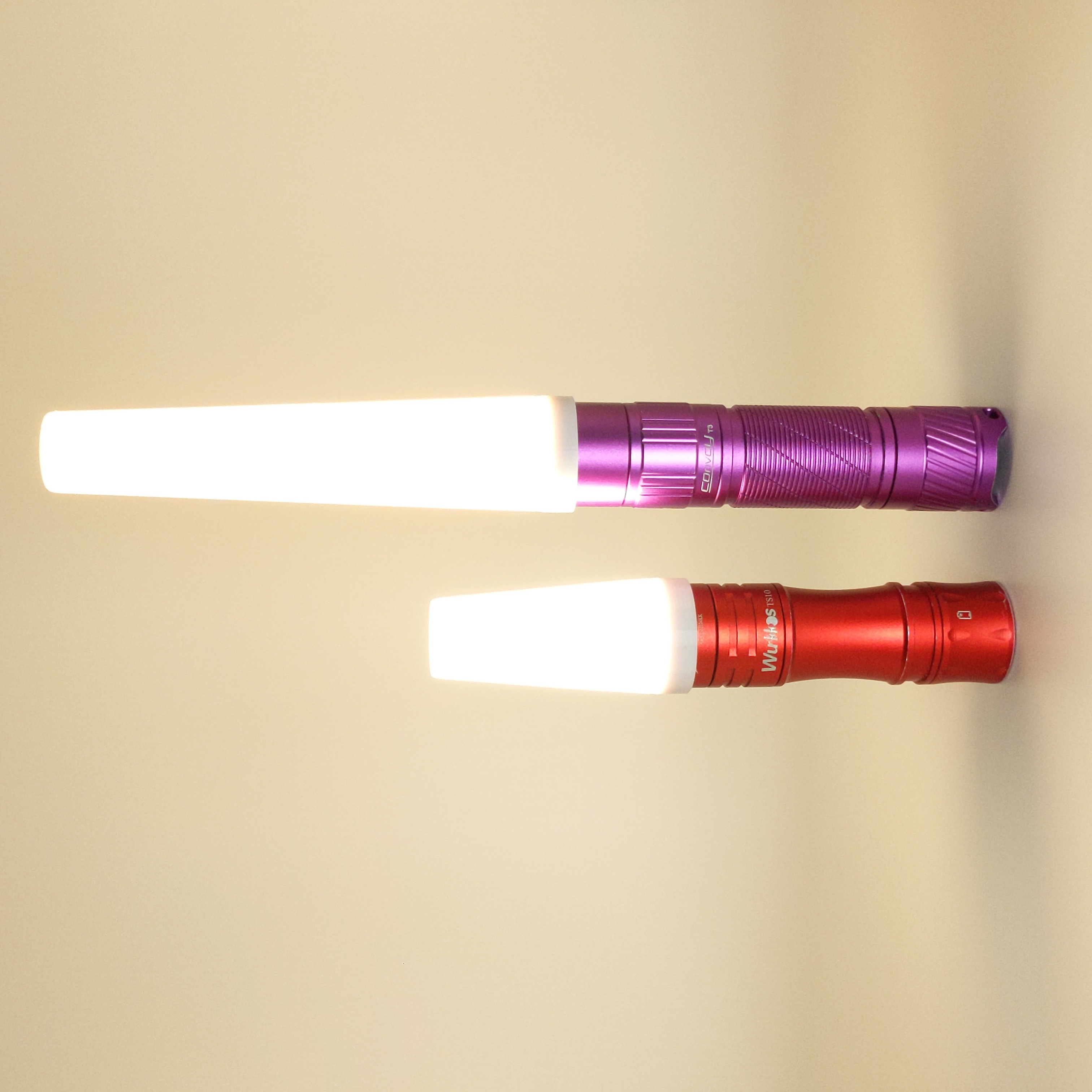 Flexible Flashlight Diffuser for Wurkkos TS10, Convoy T3, or Skilhunt ...