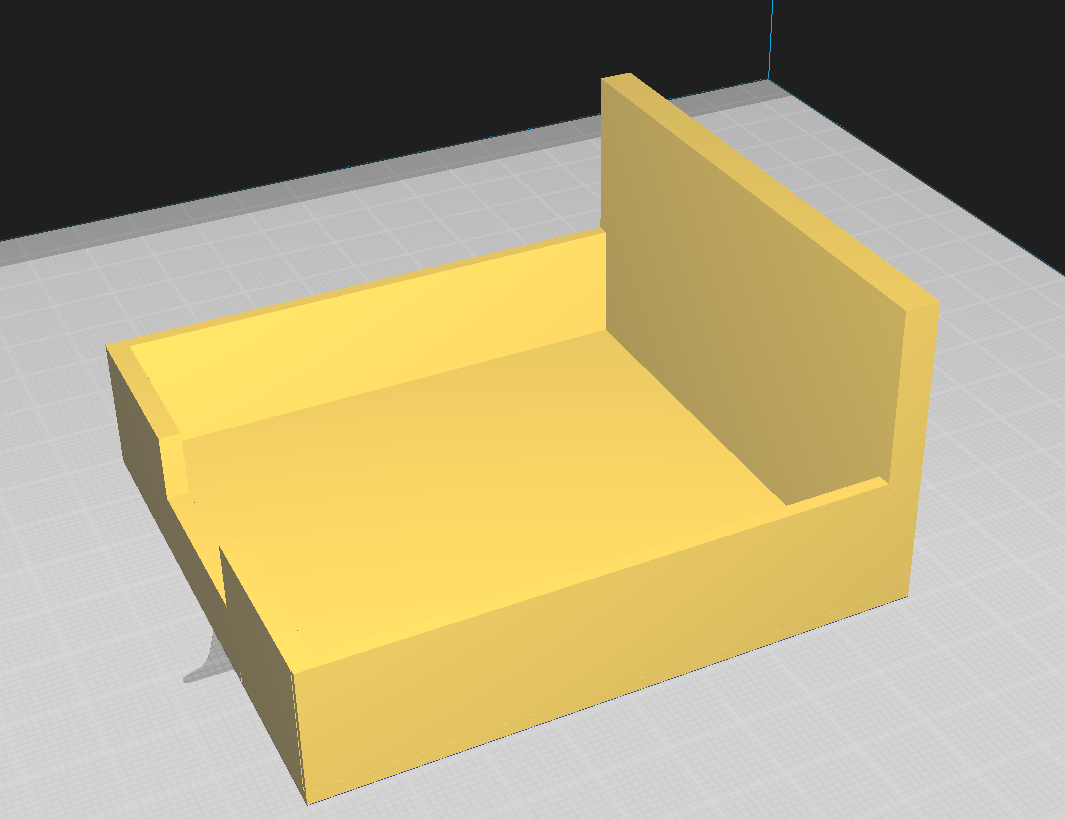Simple stickynote holder by voiran | Download free STL model ...