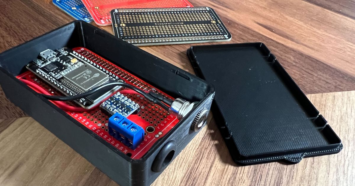 ElectroCookie Breadboard Project Box by Anthony Kinson | Download free ...