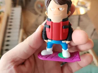 Mini Marty McFly single and multimaterial by Wekster | Download free ...