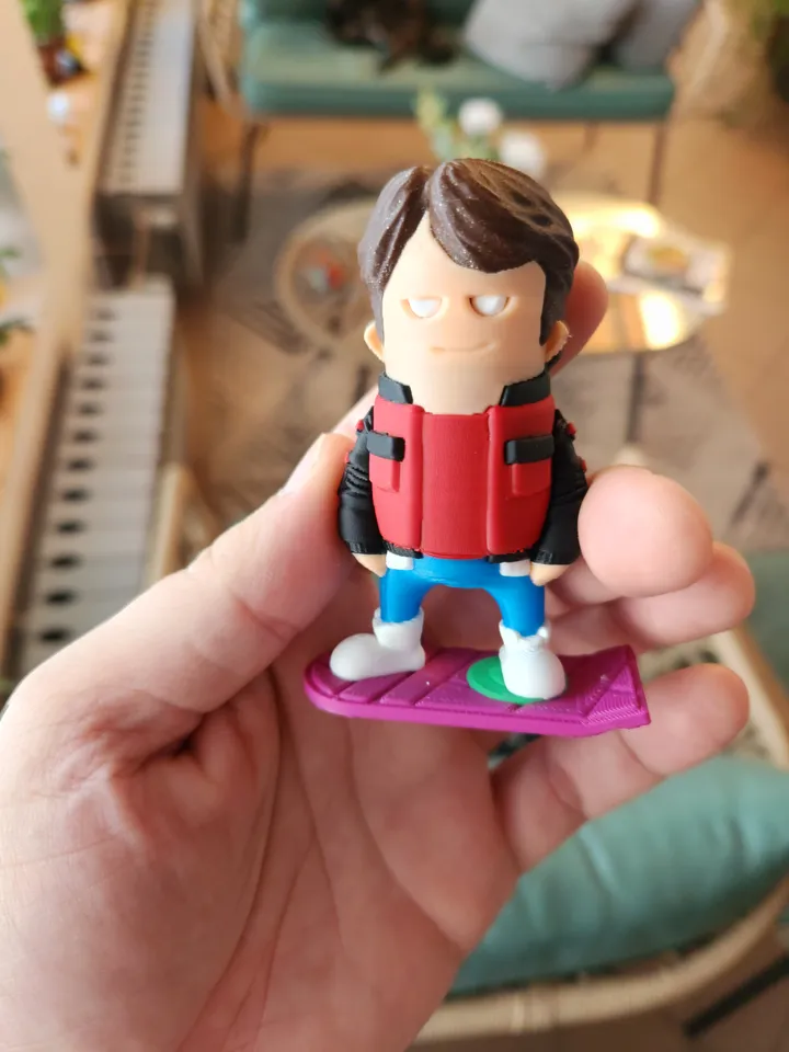 Mini Marty McFly single and multimaterial by Wekster | Download free ...