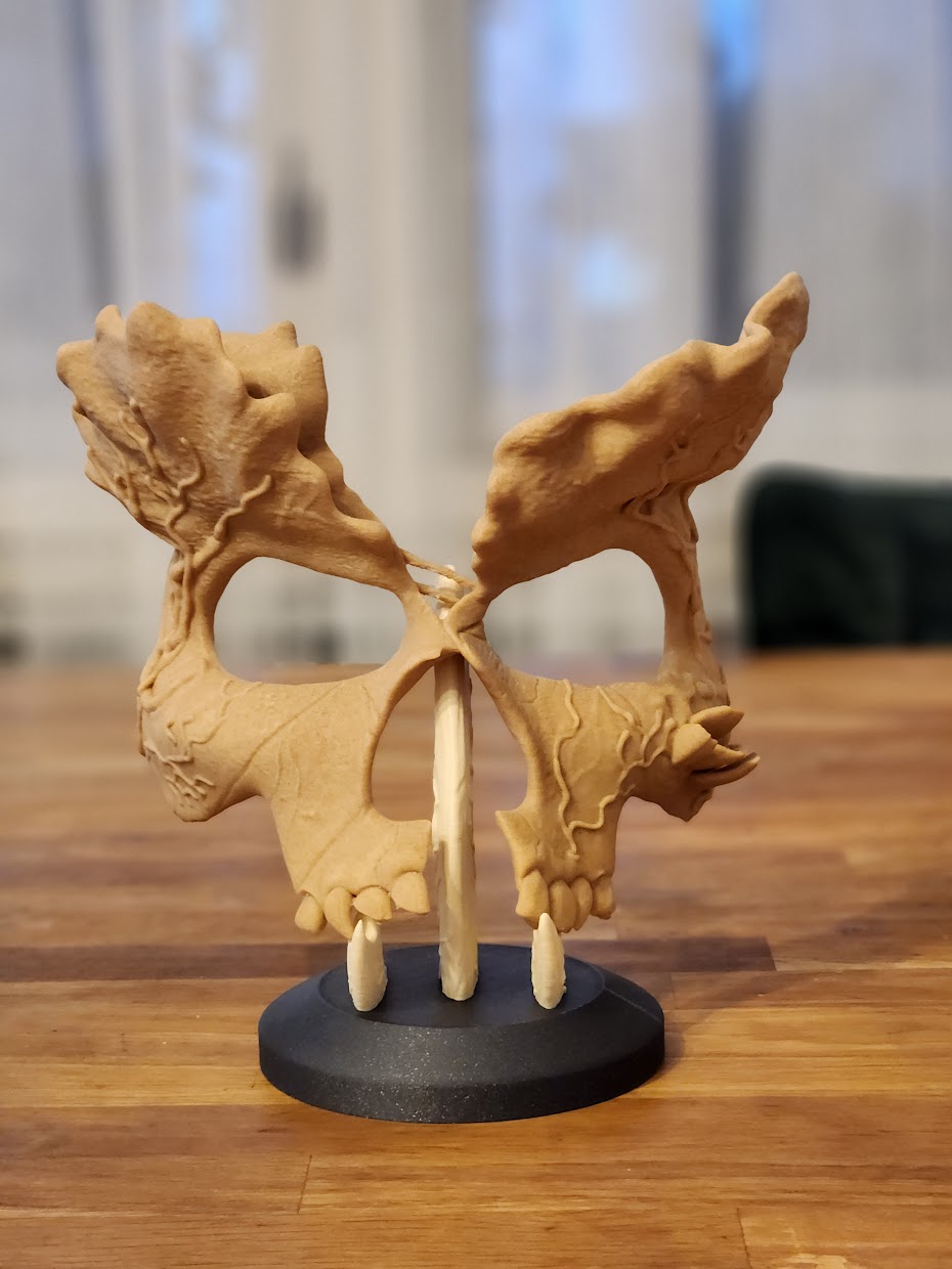 Clicker inspired skull mask by Wekster | Printables Store