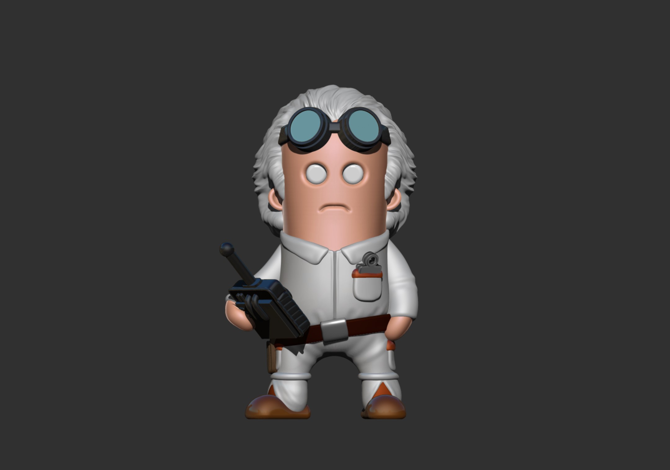 Mini Doc Brown by Wekster | Download free STL model | Printables.com