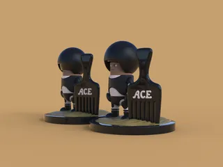Spaceballs soldier - single and multimaterial by Wekster | Download ...