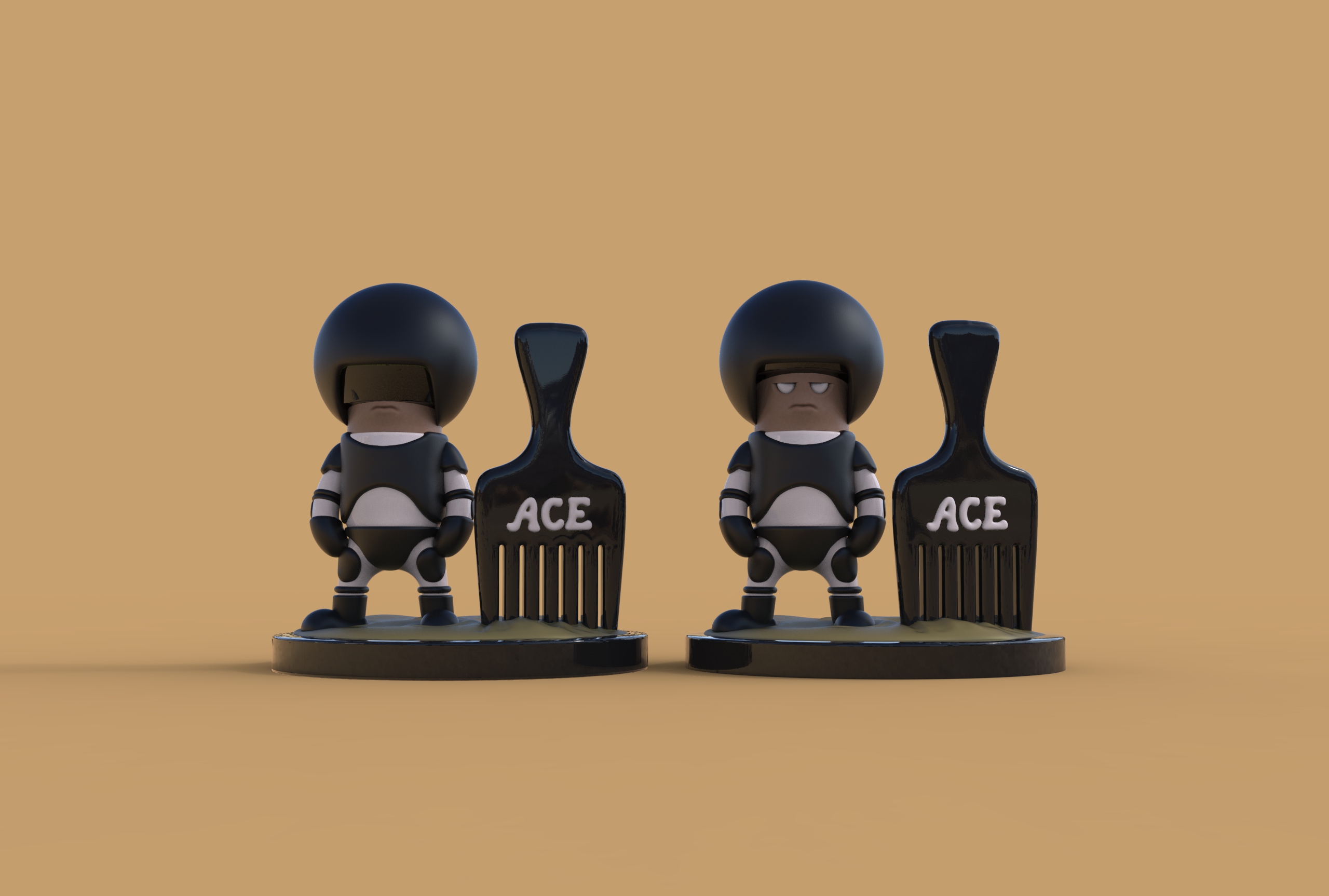 Spaceballs soldier - single and multimaterial by Wekster | Printables Store