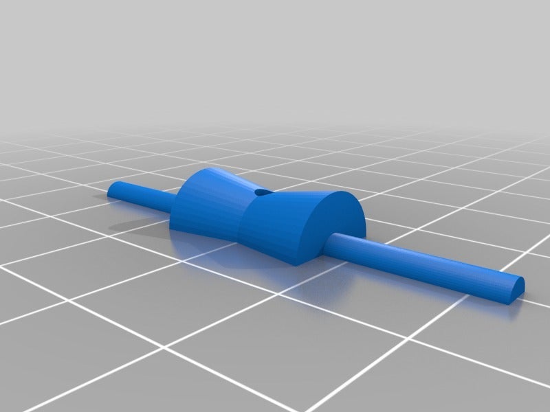 Adhesive Ceiling Loop Mount by mofosyne | Download free STL model ...