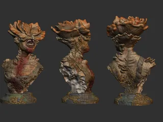 Clicker bust - presupported by Wekster | Download free STL model ...