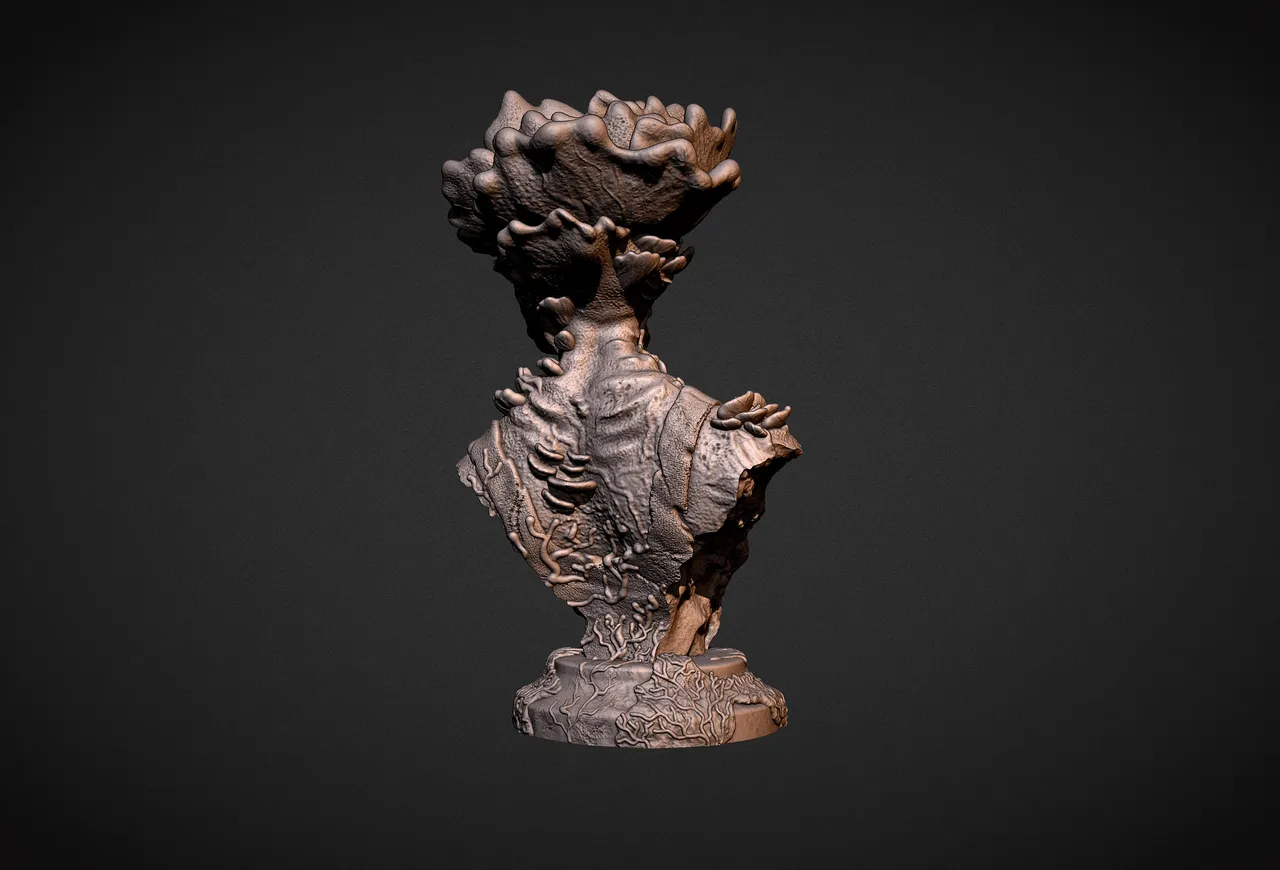 Clicker bust - presupported by Wekster | Download free STL model ...